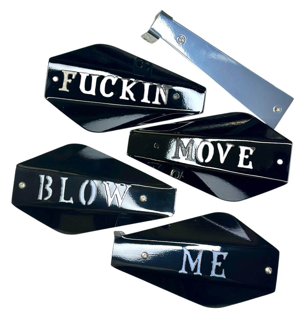 Fu**in Move & Bl** Me Handguard Combo Package – Swappable Outlaw Shell ...